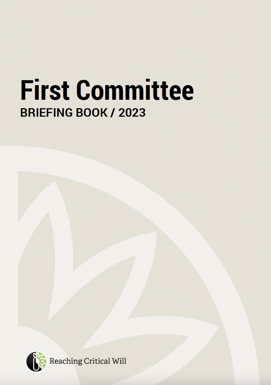 159 Recommendations to the UN General Assembly First Committee ...